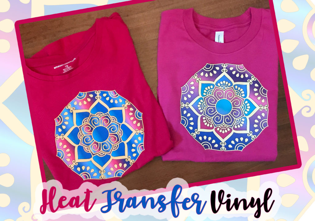 Custom Designed Shirts Using Heat Transfer Vinyl