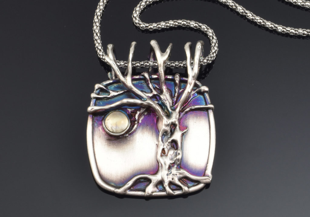 Creating A Metal Clay Tree Of Life Pendant