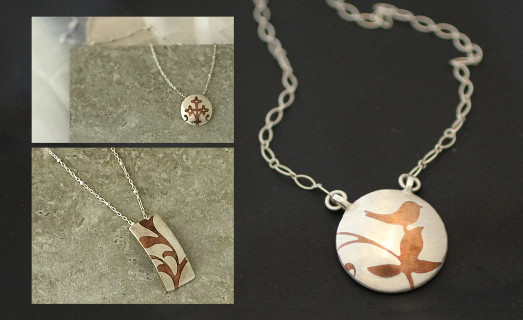Mixed Metal Pendant: Learn To Create And Inlay A Copper Design In Fine ...
